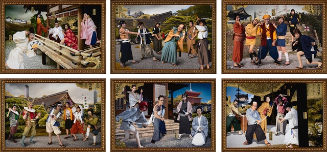 Blossoming in the backyard-Genji Mono、Chushingura、Mito Komon、Momotaro ...